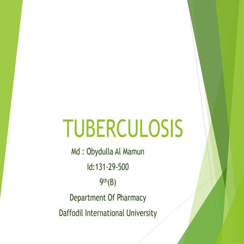 Tuberculosis | PPT