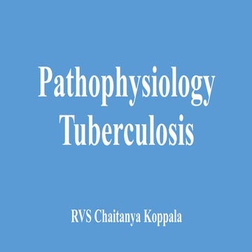 Pathology of Tuberculosis, pathogenesis of Tuberculosis | PPTX