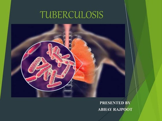 Pathophysiology of tuberculosis | PPT