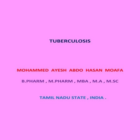 Tuberculosis | PDF