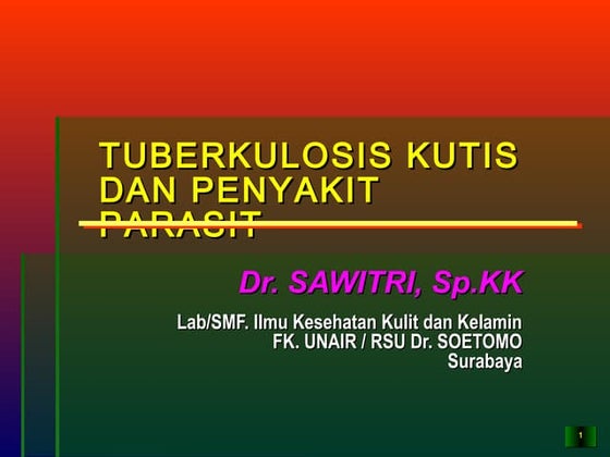 Tuberkulosis (ipd) | PDF