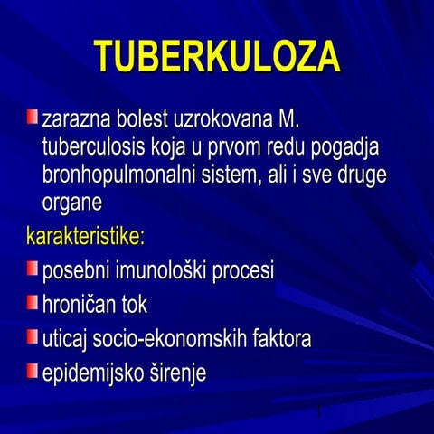 Tuberkuloza | PPT