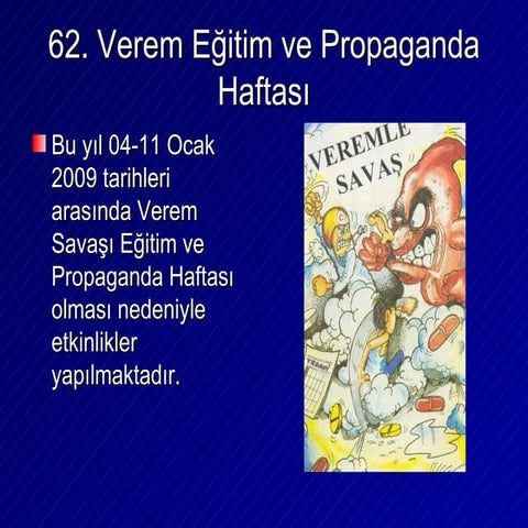 62.VEREM HAFTASI | PPT