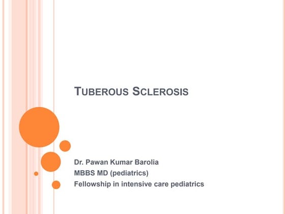 Case record...Tuberous sclerosis | PDF