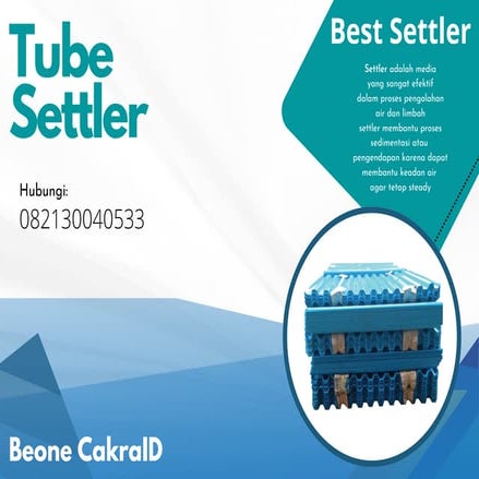 Tube Settler Clarifier | PDF