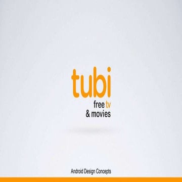 Tubi tv mobile designs | PPTX