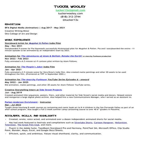 Kayla Carlisle Complete Resume as of October 2025 | PDF