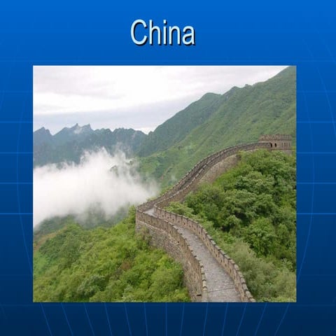 prezentare despre china, Istorie, Geografie, Viata cotidiana | PDF
