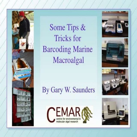 Gary Saunders - Algae | PPTX