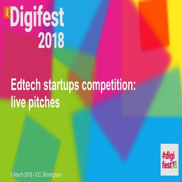 Edtech startups competition - live pitches | PPTX