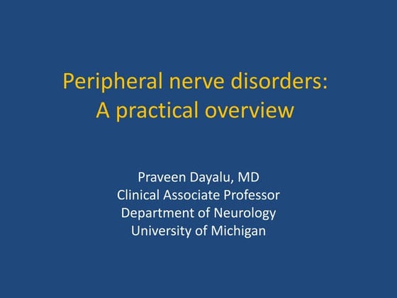 Drbelieveneurosurgeo presentations