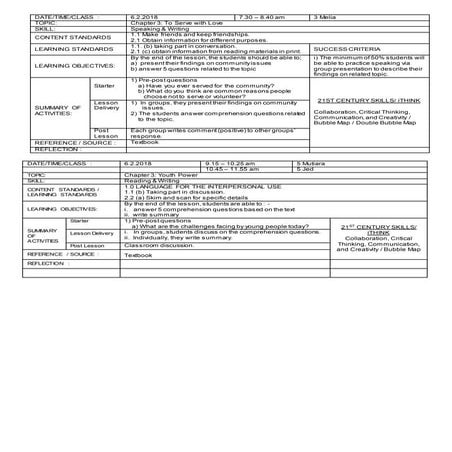 RPH English | DOCX