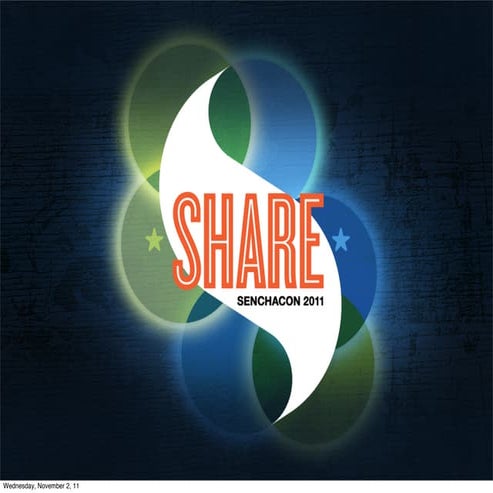 SenchaCon Closing Session by Michael Mullany | PDF