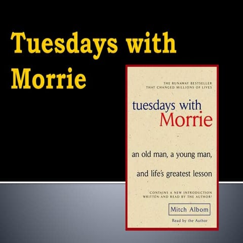 Tuesdays with morrie - summary | DOCX