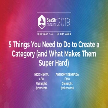 5 Things You Need to Do to Create a Category (and What Makes Them Super ...