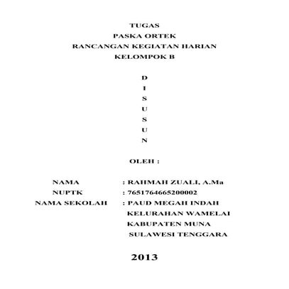Tugas | DOCX