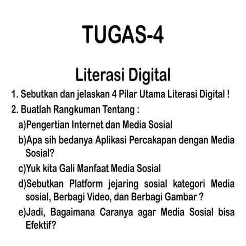 tugas mata pelajaran informatika digital | PPTX