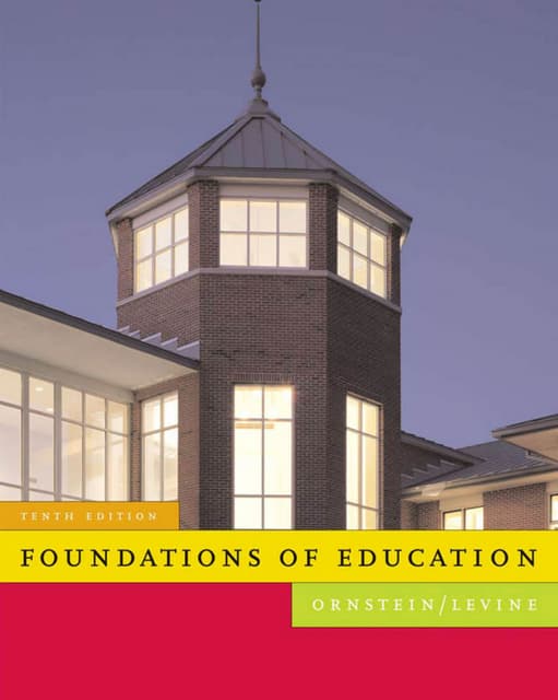 Foundation of Education- Presentation.pptx