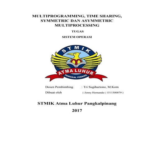 Ch 02- Multiprocessing System | PDF