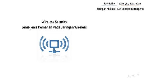 Jaringan wireless | PDF