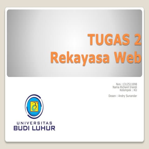 Tugas 2 rekweb | PPT