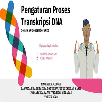 Perbedaan proses transkripsi&translasi pada sel prokariot dan eukariot ...