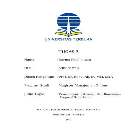 Tugas 3 darma pala'langan prof.dr.hapzi ali_pemahaman instrumen dan ...