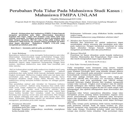 Tugas akhir kuliah | PDF