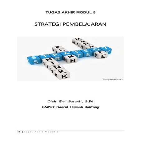 Strategi Pembelajaran | PDF
