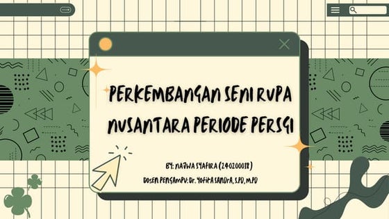 Perkembangan Seni Rupa Nusantara Periode Persagi | PPT