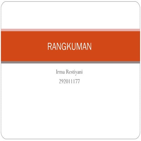 Tugas akhir rs11 e irma restiyani | PPT