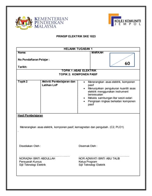 Kertas Kerja CSR | DOCX