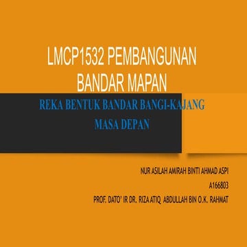 30 tahun akan datang | PPTX