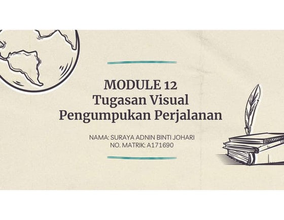 A183102 Tugasan Visual Umpukan Perjalanan | PPT