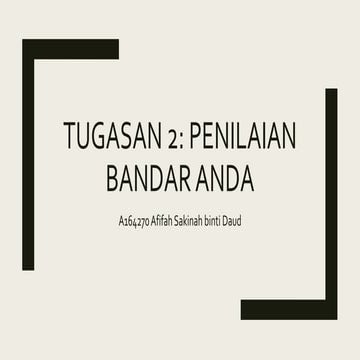 Tugasan 2 | PPT