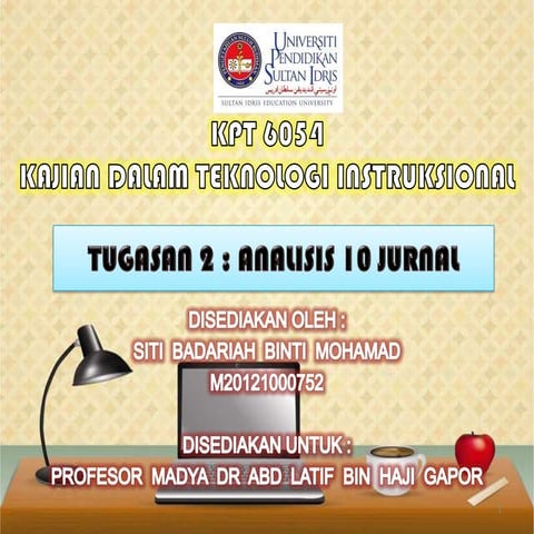 Tugasan 2 kpt6024 edit | PPT