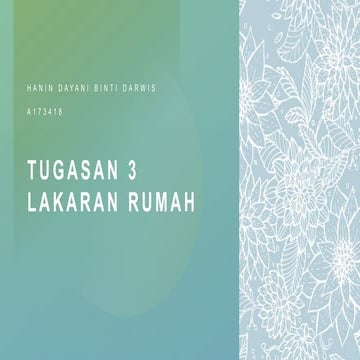 Tugasan 3 lakaran | PPT