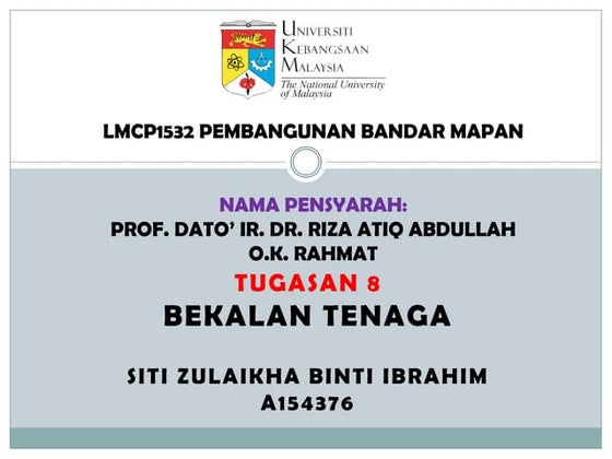 Tugasan 8 (a162833) | PPT