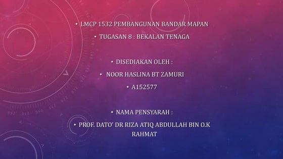 Tugasan 8 | PPT