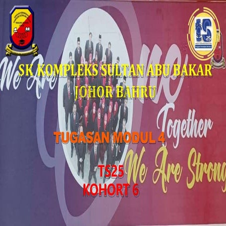 TUGASAN MODUL 4 TS25 RUJUKAN SEKOLAH TERKINI | PPTX