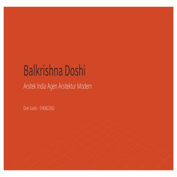 Tugas Ars Kontemporer _ Balkrishna Doshi _ Dian Susilo.pdf