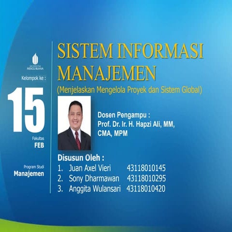 Menjelaskan Mengelola Proyek dan Sistem Global - Sistem Informasi ...