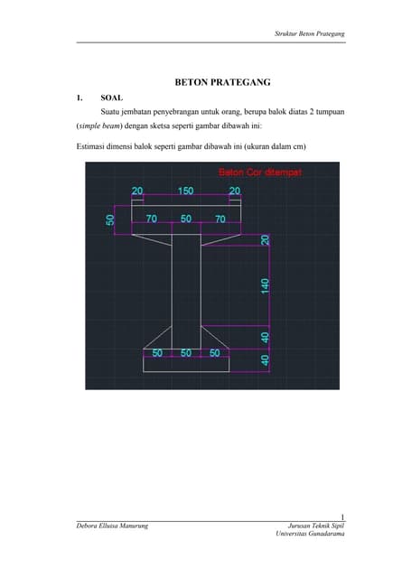 Perhitungan Tulangan Kolom Pdf