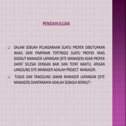 Tugas dan tanggung jawab sm | PPTX