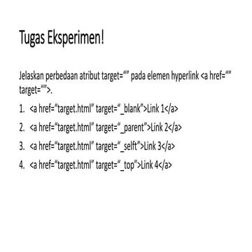 Tugas Pemrograman Web dan Perangkat Bergerak | PPTX