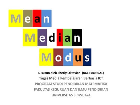 Median, Modus dan mean data berkelompok.ppt