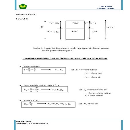 Tugas II Mektan I | DOCX