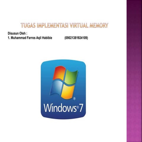 TUGAS IMPLEMENTASI VIRTUAL MEMORY | PPT