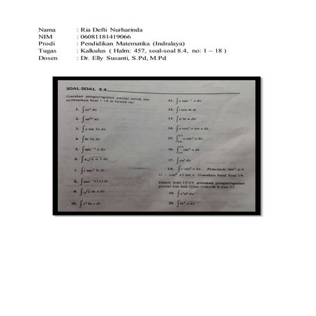 Tugas kalkulus sy app | DOCX