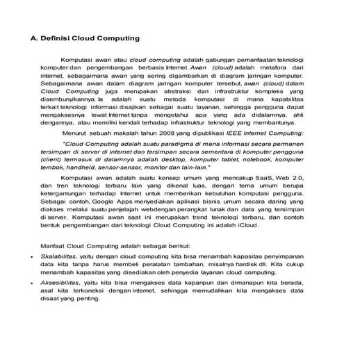 Cloud Computing | PDF